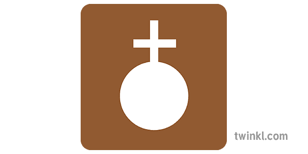 Map Symbol Place of Worship - Twinkl