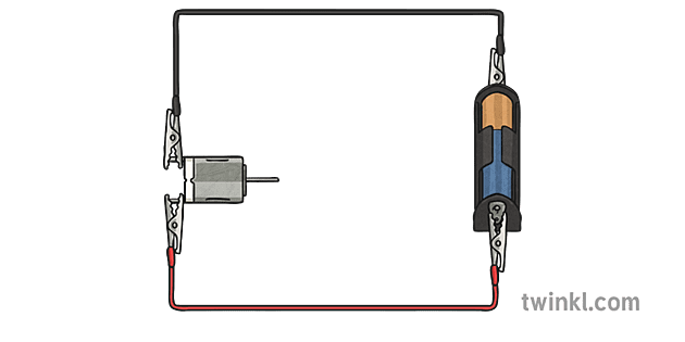 circuito de motor Ilustración - Twinkl
