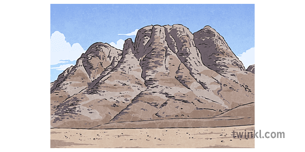 bundok sinai Ilustración - Twinkl