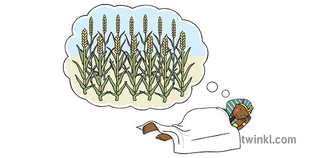 ఫారో కలలు కంటున్న ఏడు సన్నని మొక్కజొన్న కాండాలు మరియు ఏడు కొవ్వు మొక్కజొన్న