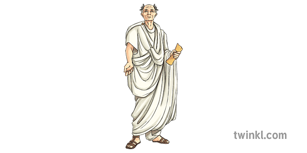 Roman Judge Illustration - Twinkl