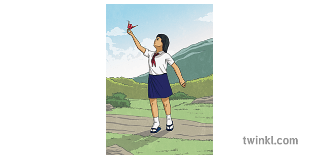 sadako sasaki ver 1 2 Illustration - Twinkl