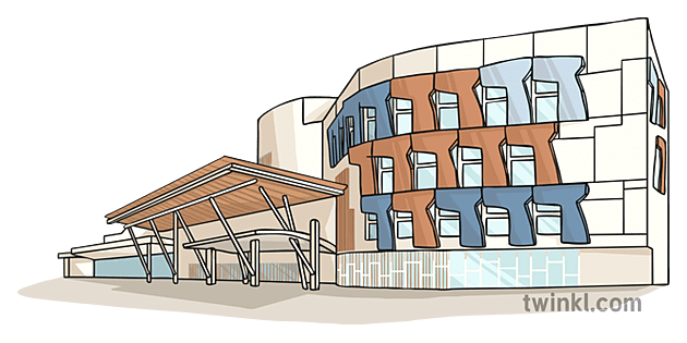 Scottish Parliament Building - Twinkl