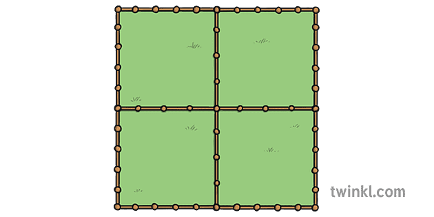 квадратно поле Illustration - Twinkl