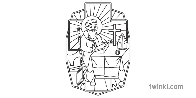 Augustine Coloring Saint Hippo Pages Kids Thecatholickid Mary Catholic ...