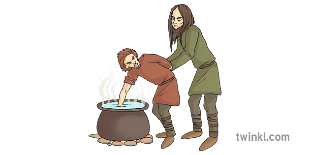 The Hot Water Ordeal Illustration