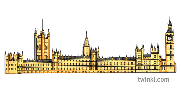 palác Westminster Illustration - Twinkl