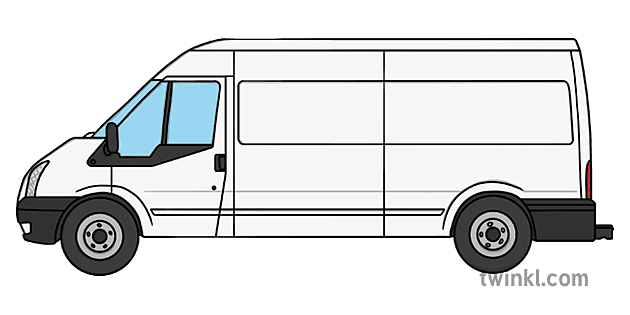 transit van ver 1 Illustration - Twinkl