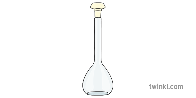 Volumetric Flask Illustration