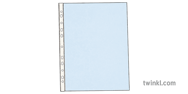 Workbook Transparent Folders Illustration - Twinkl