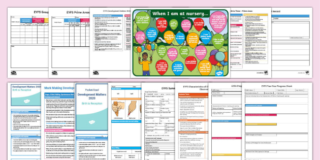 Early Years Assessment Resources | New EYFS 2021 - Twinkl