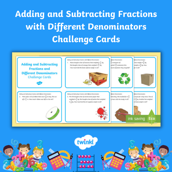 How to Subtract Fractions - Subtracting Fractions - Wiki