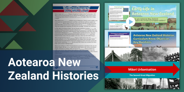 New Zealand Resources Years 7-8 Teaching Resources - NZ