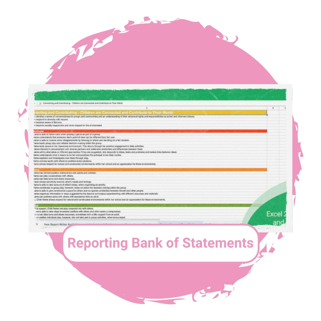 EYLF Programming and Planning Documentation Materials EYLF Programming and Planning Documentation Materials
