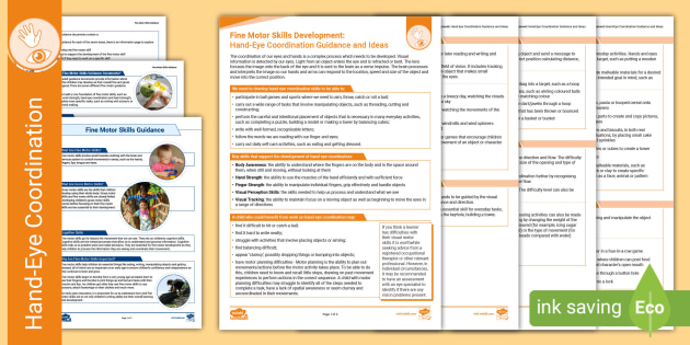 Fine Motor Skills Plans | EYFS Planning | EYFS Planning Resources