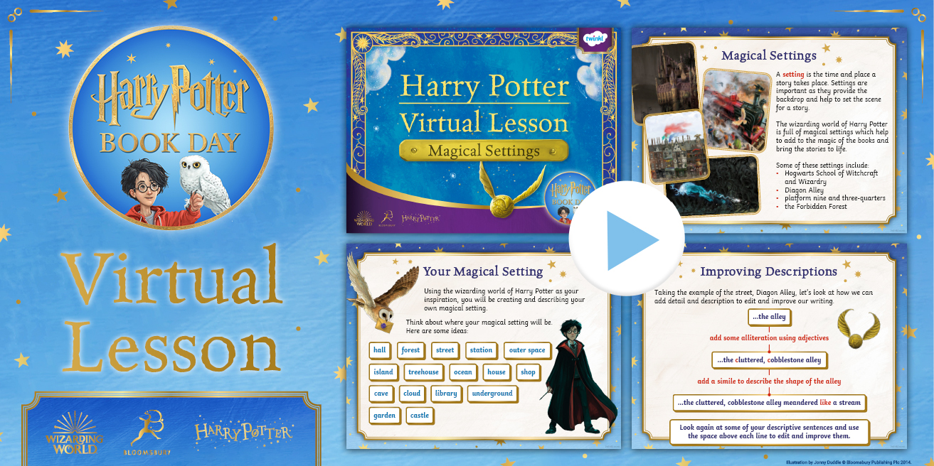 Harry Potter Book Day - Teaching Resources - Twinkl Partnerships