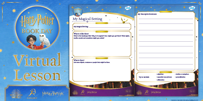 Harry Potter Book Day - Teaching Resources - Twinkl Partnerships
