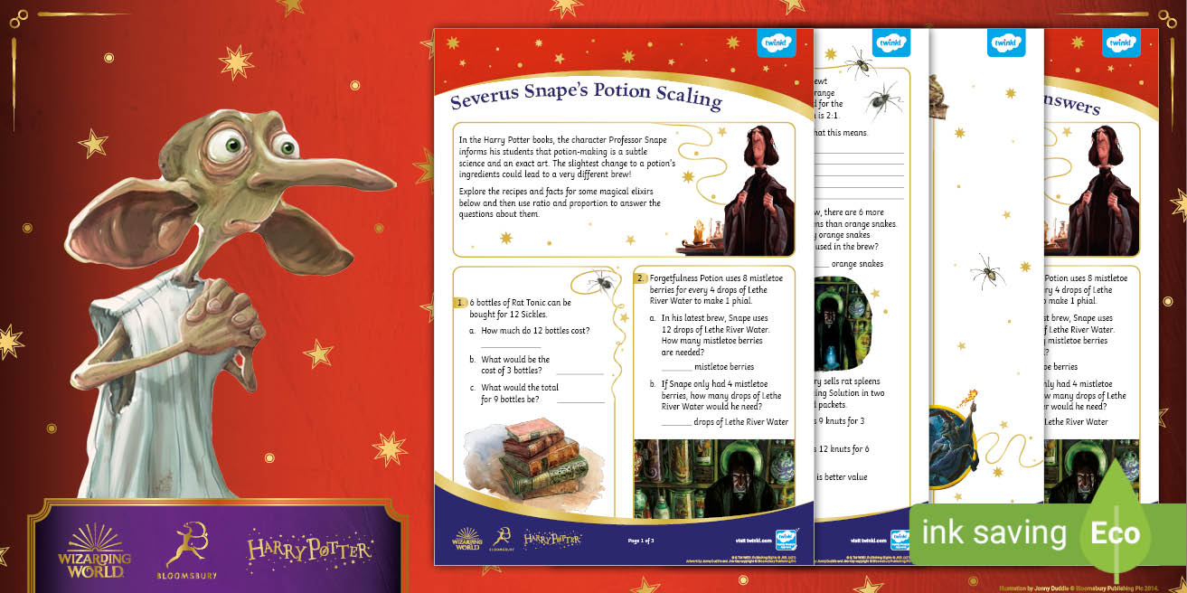 Harry Potter Book Day - Teaching Resources - Twinkl Partnerships