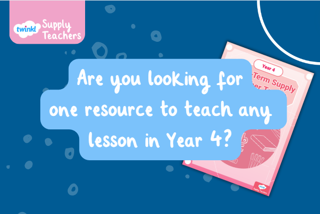 Short-Term Supply - Supply Teachers - Twinkl