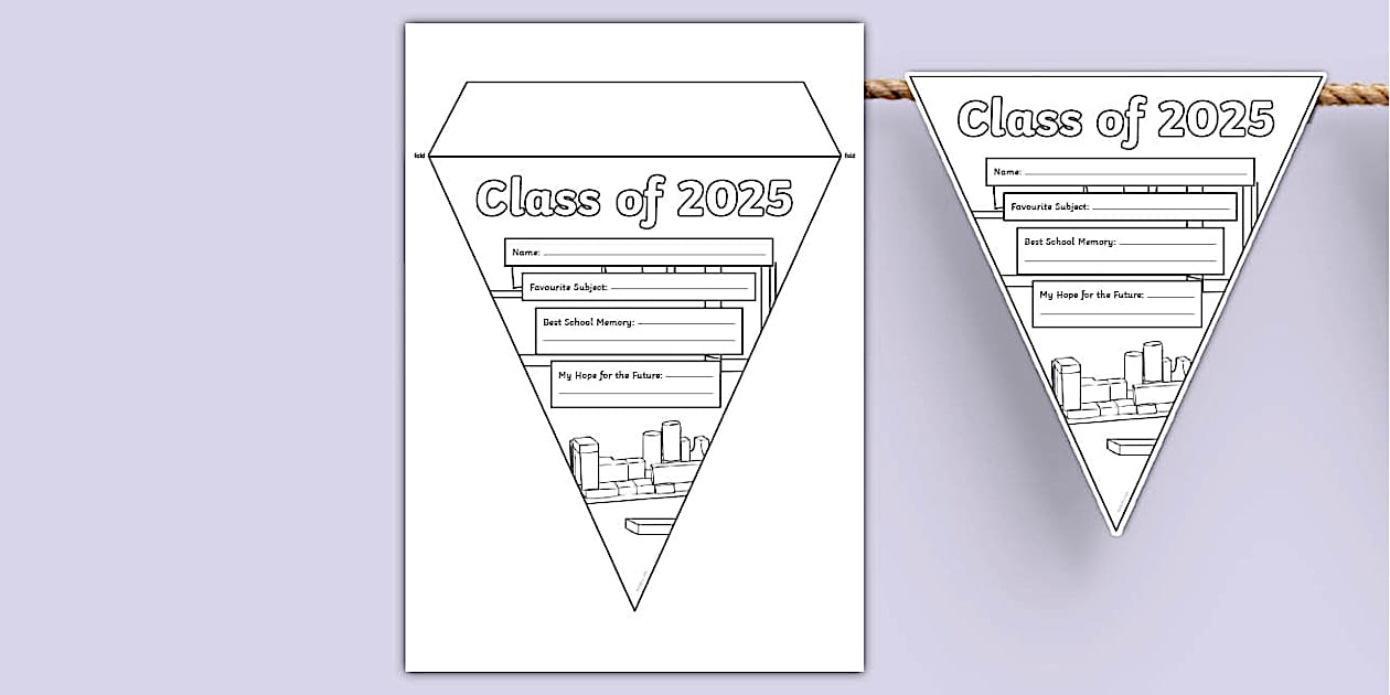 Class of 2023 (Display Bunting) (teacher made) - Twinkl
