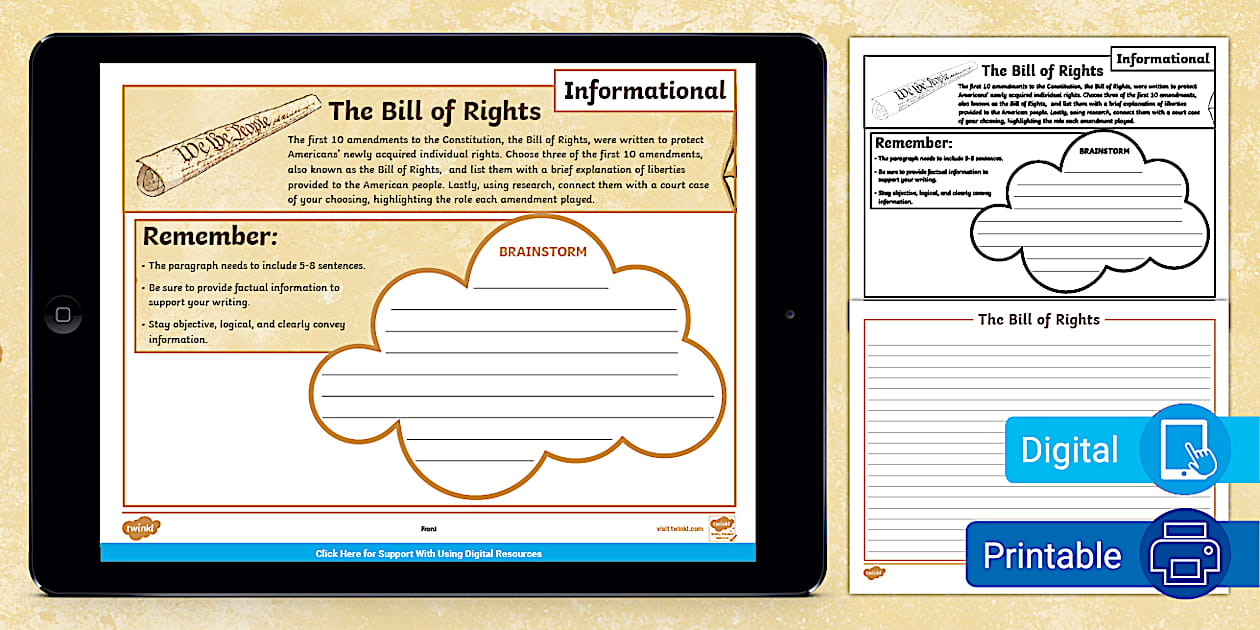 Eighth Grade Paragraph of the Week (Teacher-Made) - Twinkl