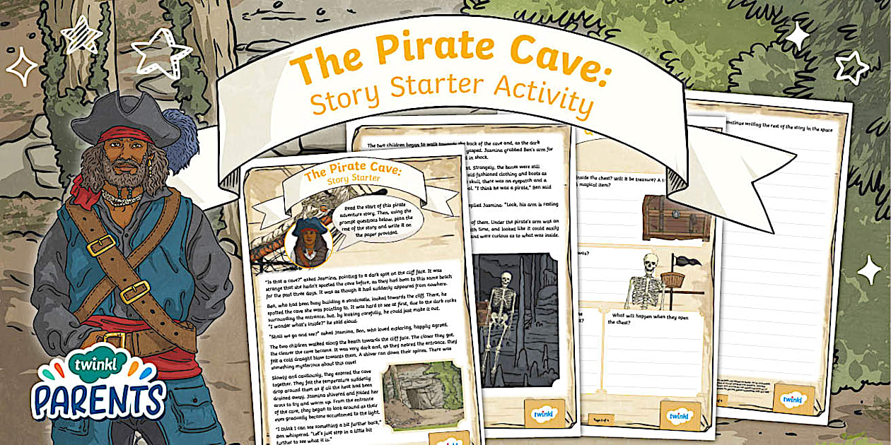 The Pirate Cave Story Starter Activity