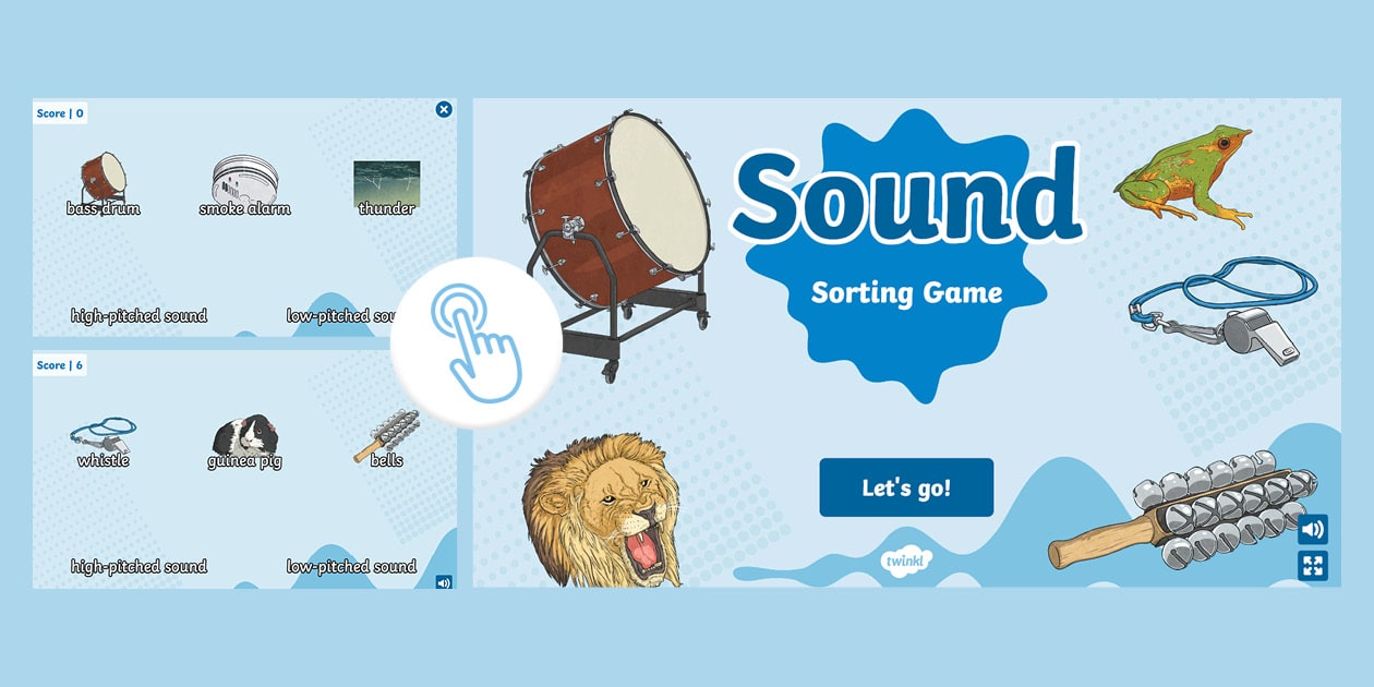 Sorting Sounds Game (teacher made) - Twinkl