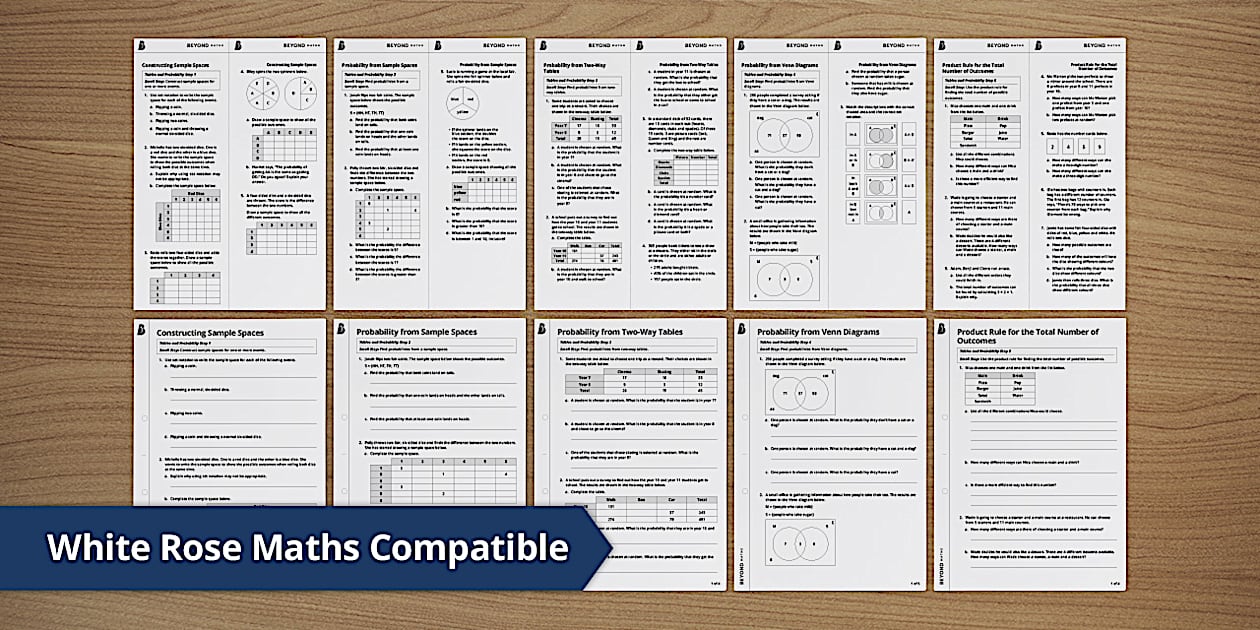 👉 Tables and Probability - Teaching Bundle (teacher made)