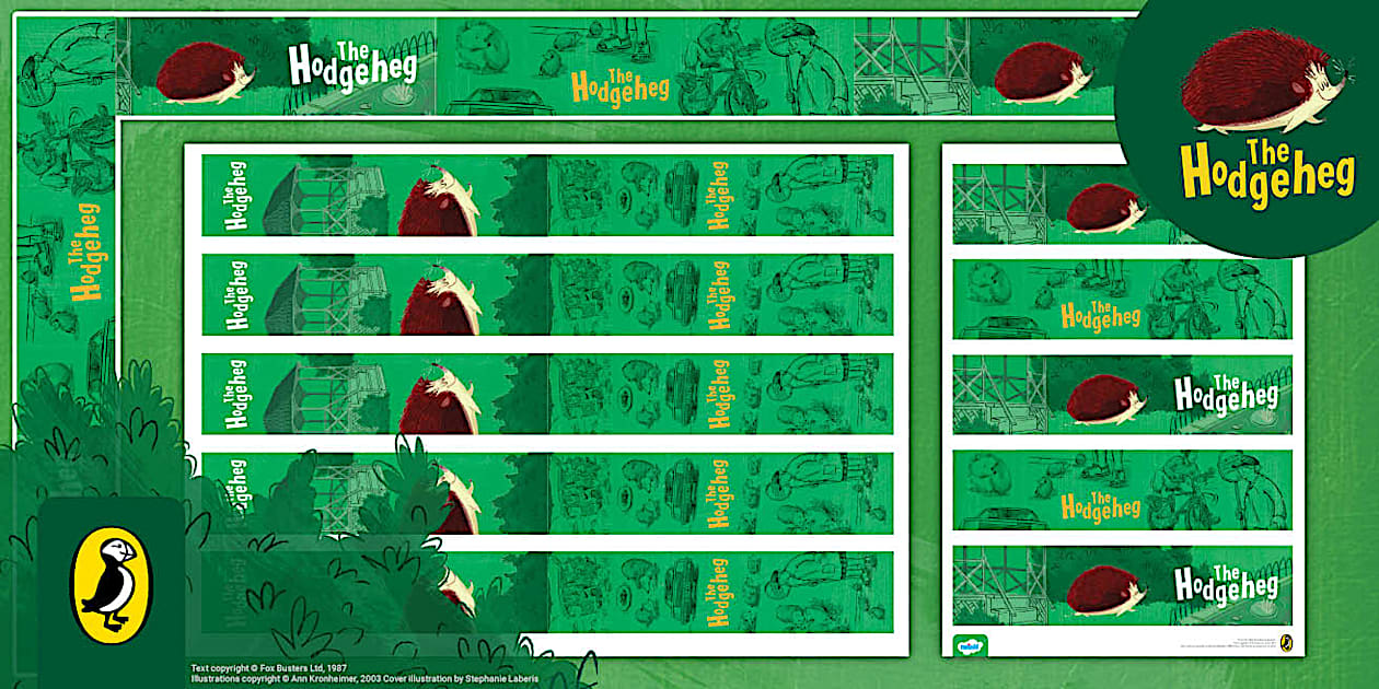 FREE! - The Hodgeheg: Display Borders (teacher made)