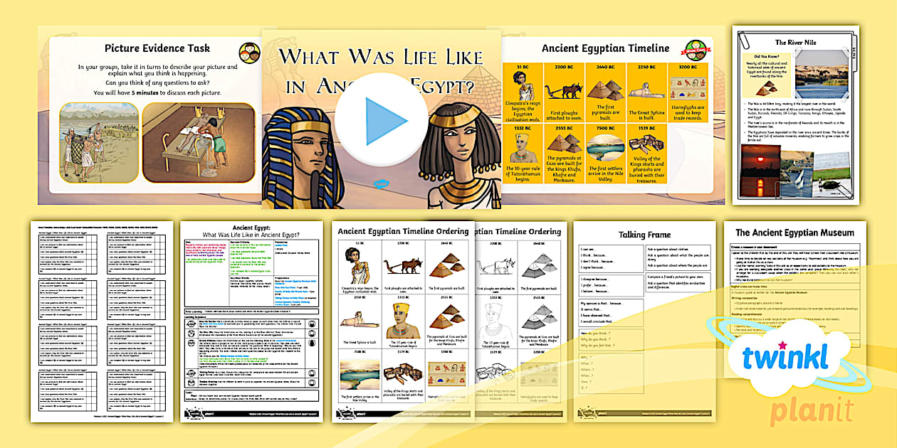History: Ancient Egypt: What Was Life Like in Ancient Egypt? LKS2 ...