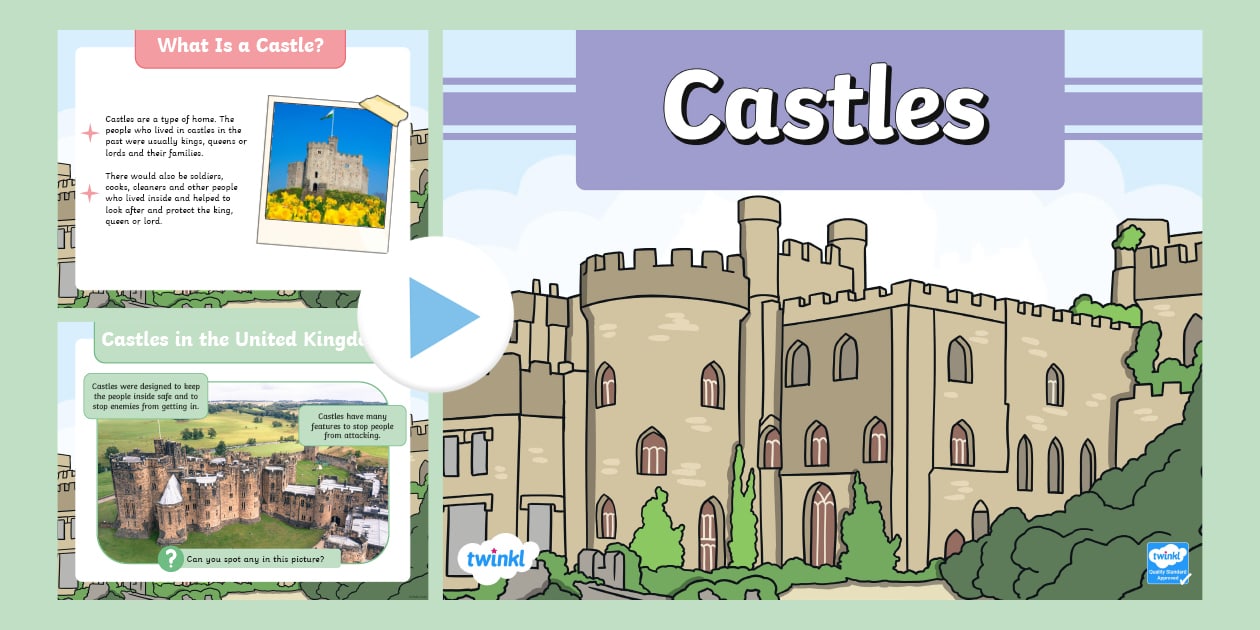 KS1 Castles PowerPoint - Twinkl