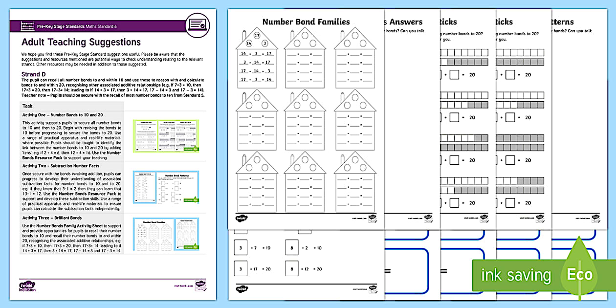 Pre-Key Stage Standards Maths Standard 6 Strand D Resource Pack