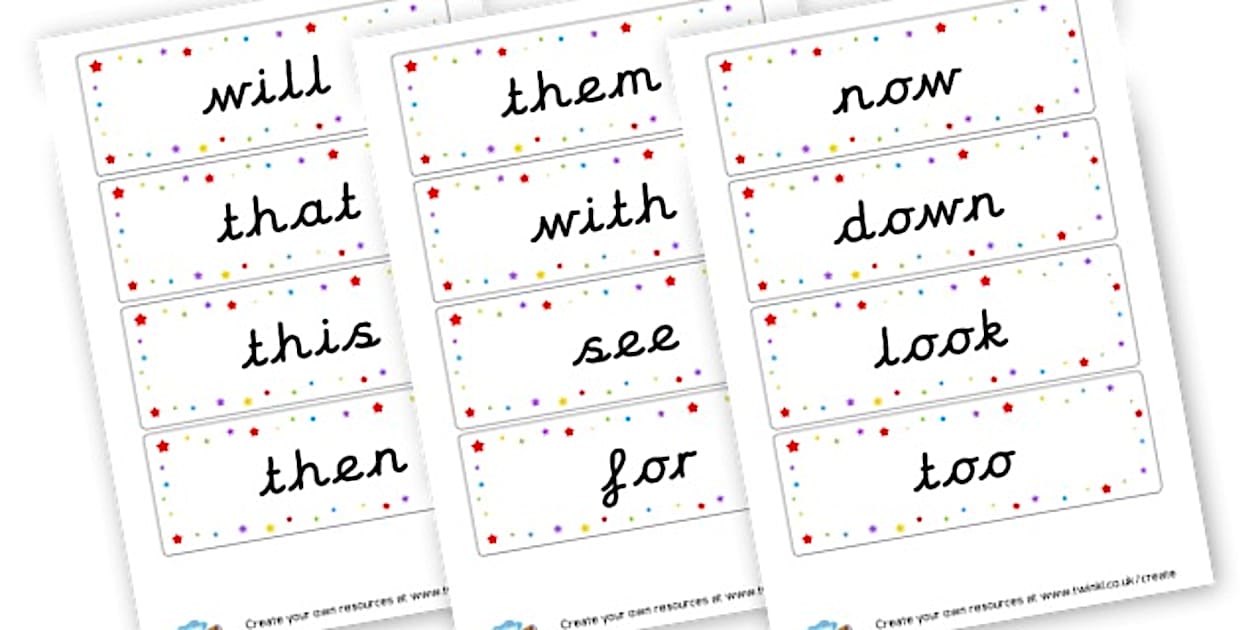 Phase 3 HFW (teacher made) - Twinkl