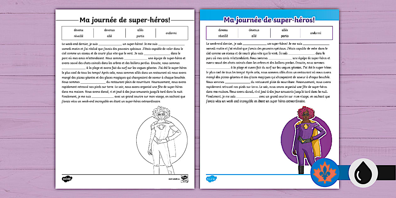 Passé composé avec être exercices | Ressource Twinkl