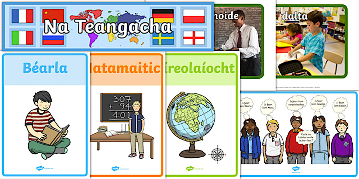 School Display Pack | Gaeilge Displays | Twinkl | - Twinkl