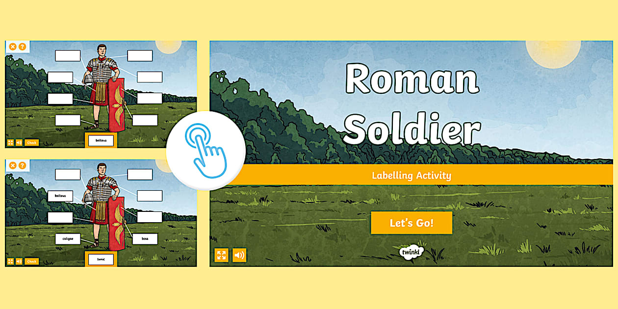 Roman Soldier Activity | Interactive Learning History KS2