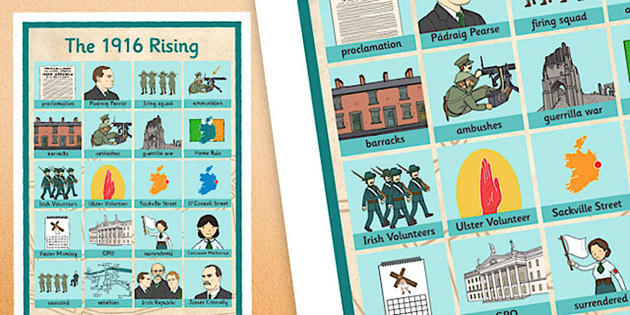 1916 Rising Vocabulary Mat (teacher made) - Twinkl