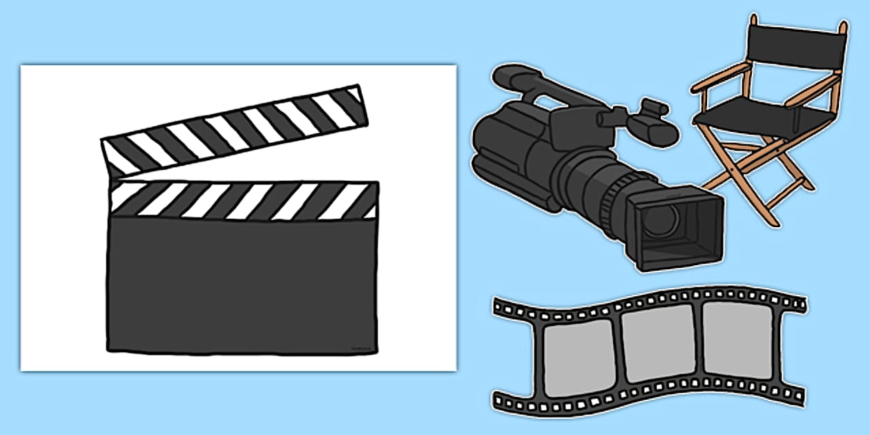 👉 Editable Movie Themed A4 Cut Outs (teacher made)