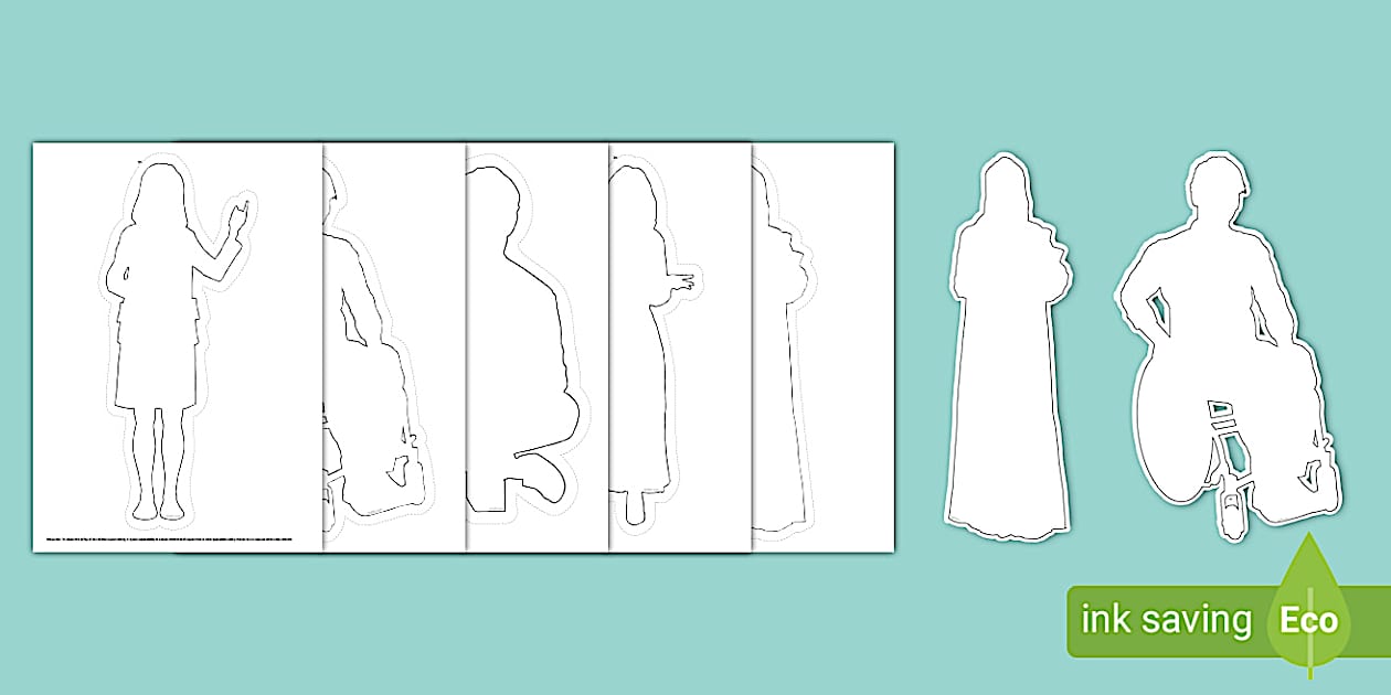 Teacher Template Cut-Outs (teacher made) - Twinkl