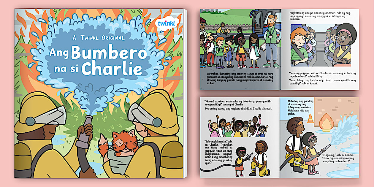 Ang Bumbero Na Si Charlie e-Book | Grade 1 | Twinkl PH
