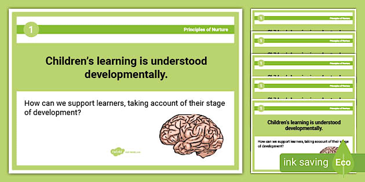 Principles of Nurture Staff Blether Stations - Twinkl