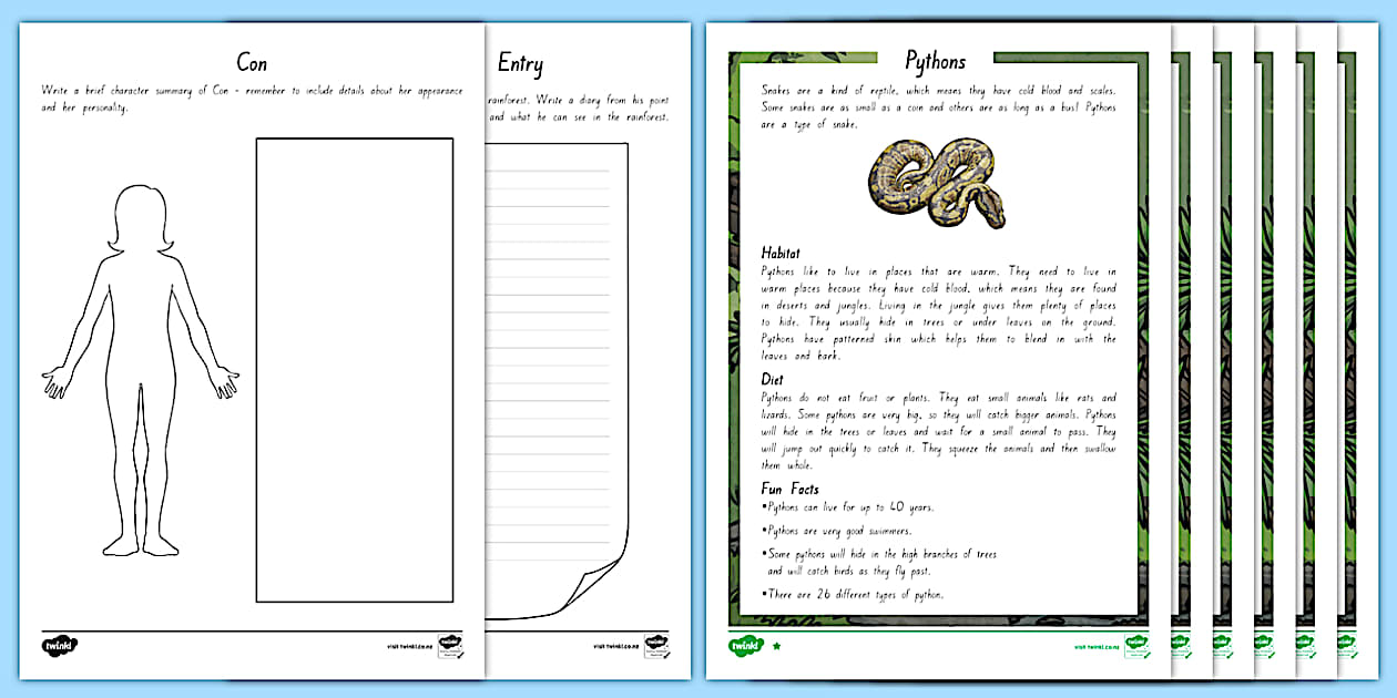 Term 2 Week 3 Year 5 and 6 Resource Pack to Support Teaching On The ...