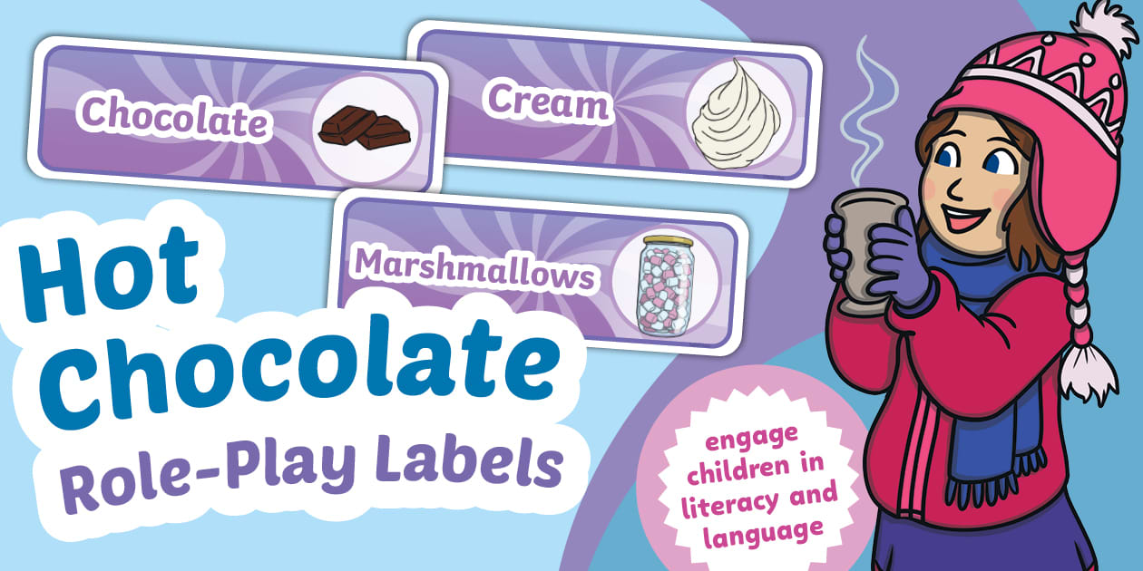Hot Chocolate Role-Play Labels