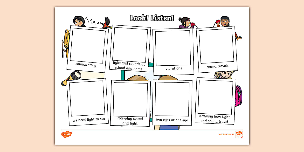 Look! Listen! Snapshots (teacher made) - Twinkl