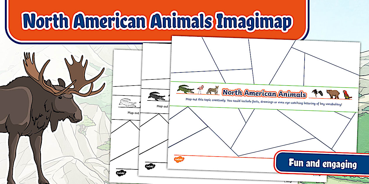 North American Animals Imagimap