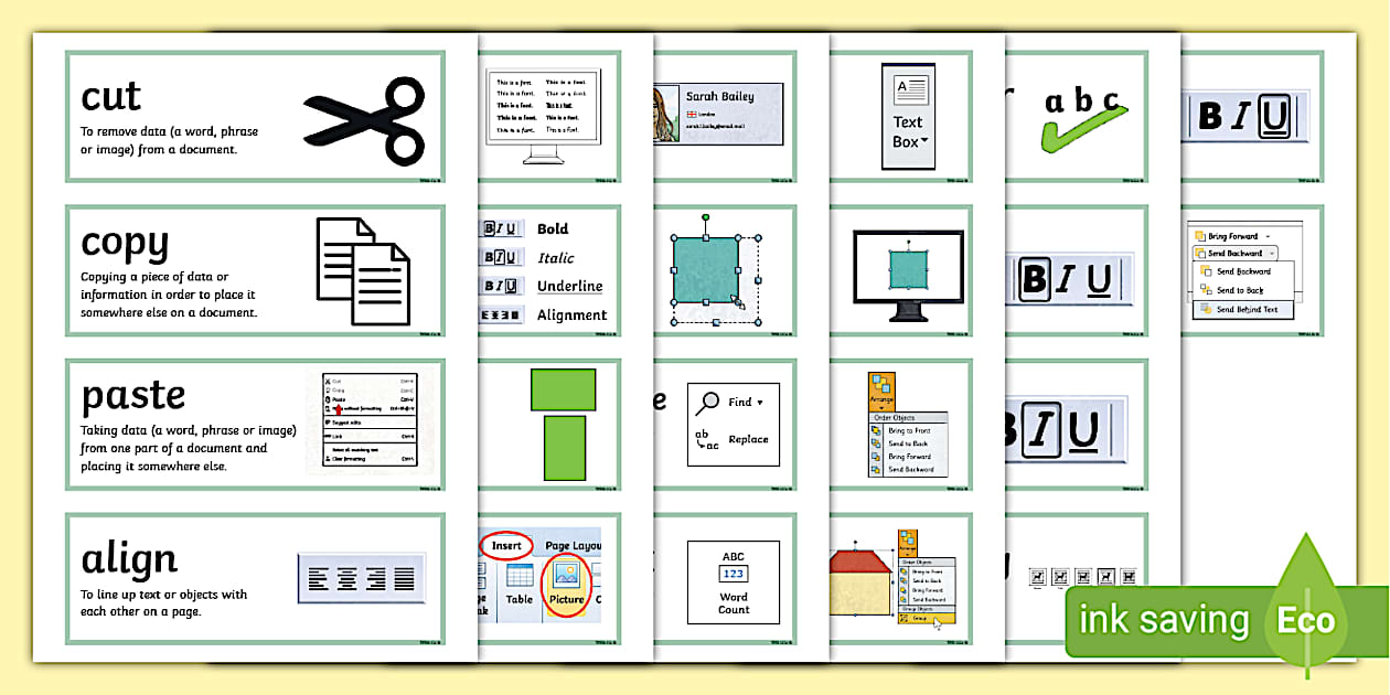 KS2 Computing Definition Word Cards - Twinkl