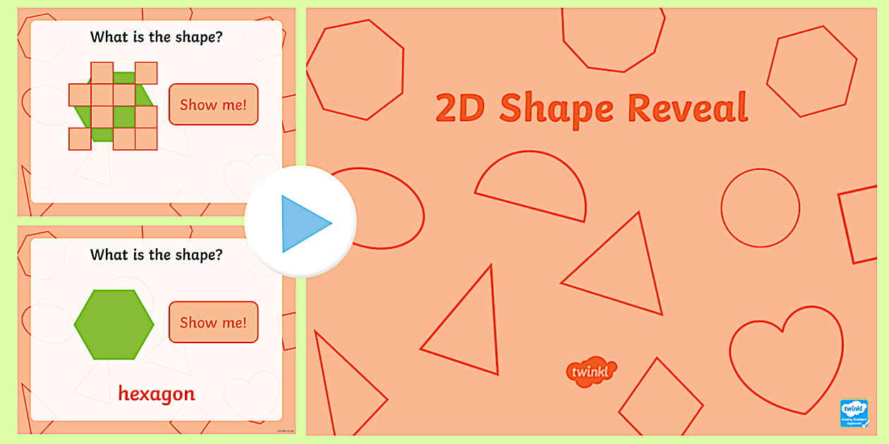 2D Shape Reveal PowerPoint (teacher made) - Twinkl