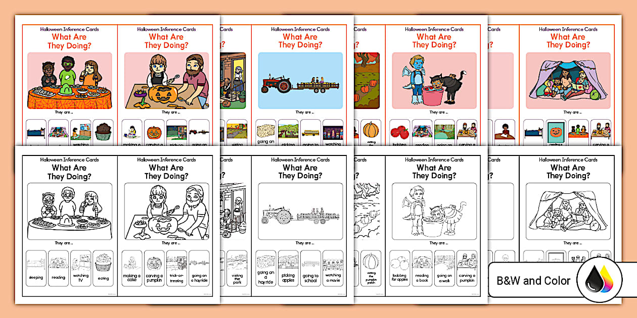 Halloween Inferences | Halloween | Twinkl USA (teacher made)
