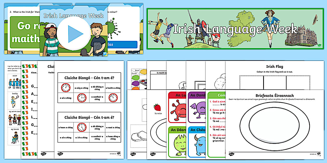 Irish To English Translation - Twinkl Ireland Resources