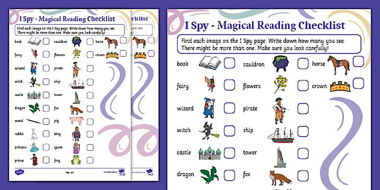 I Spy - Magical Reading Theme - Twinkl